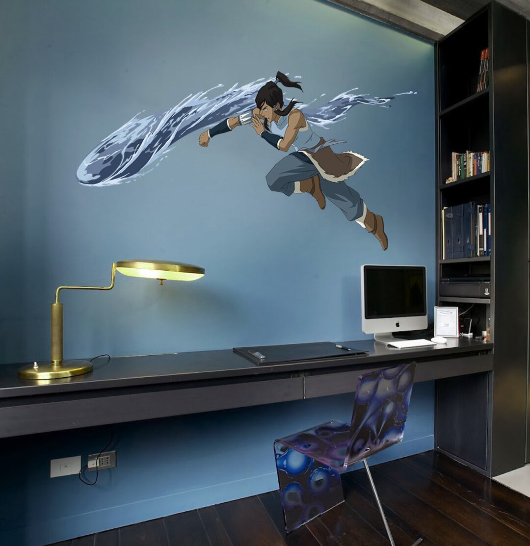 Anime Samurai Sticker, Anime Samurai Decal, Anime Samurai Wall Decor - Etsy