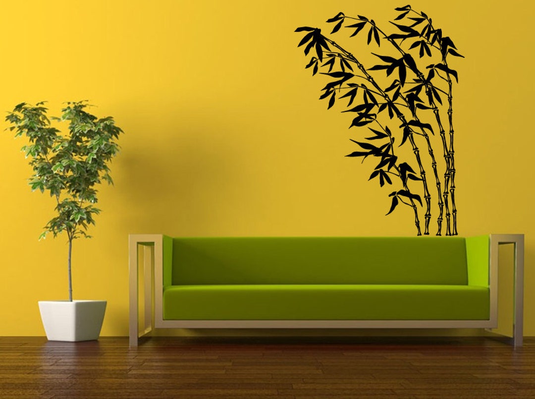 Wall Decal Vinyl Sticker Decals Peal and Stick Cheap Decor Art Bamboo ...