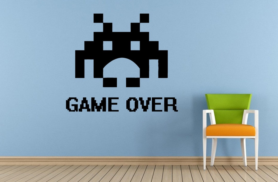 Play Game Video Games Play Button Logo Game Over Controller Joystick ...