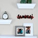 Samurai Lettering Decal, Samurai Lettering Sticker, Samurai Lettering ...