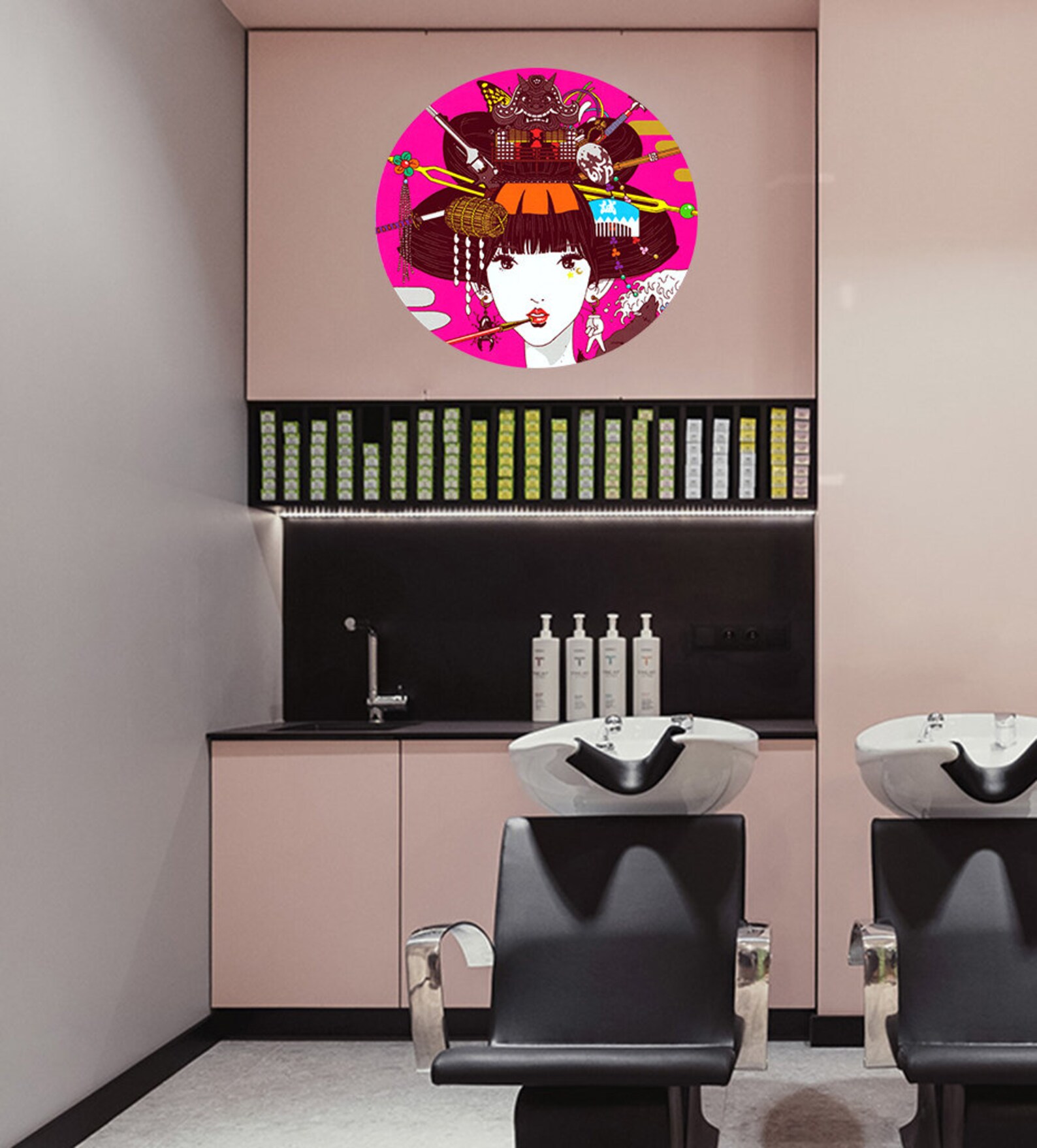 Beauty Saloon Wall Decal Beauty Saloon Wall Sticker Beauty | Etsy