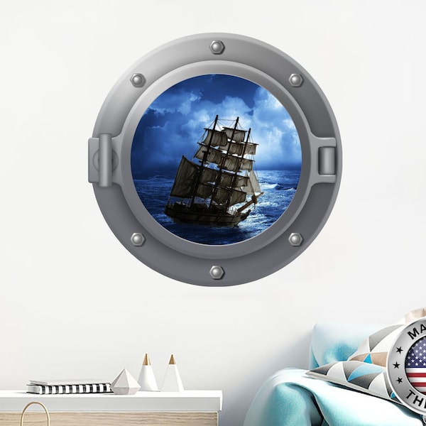 Porthole Wall Decal - Etsy