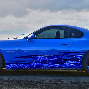 Full Color Car Side Decals, Truck Side Graphics, Dragons Car Wrap ...