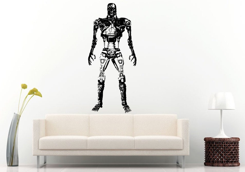 Famous Robot Cyborg Old Vintage Classic Movie Film Wall Decal | Etsy