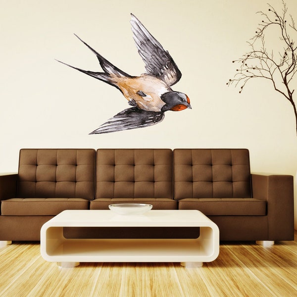Swallow Decal - Etsy