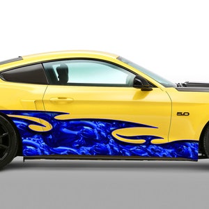 Full Color Car Side Decals, Truck Side Graphics, Dragons Car Wrap ...