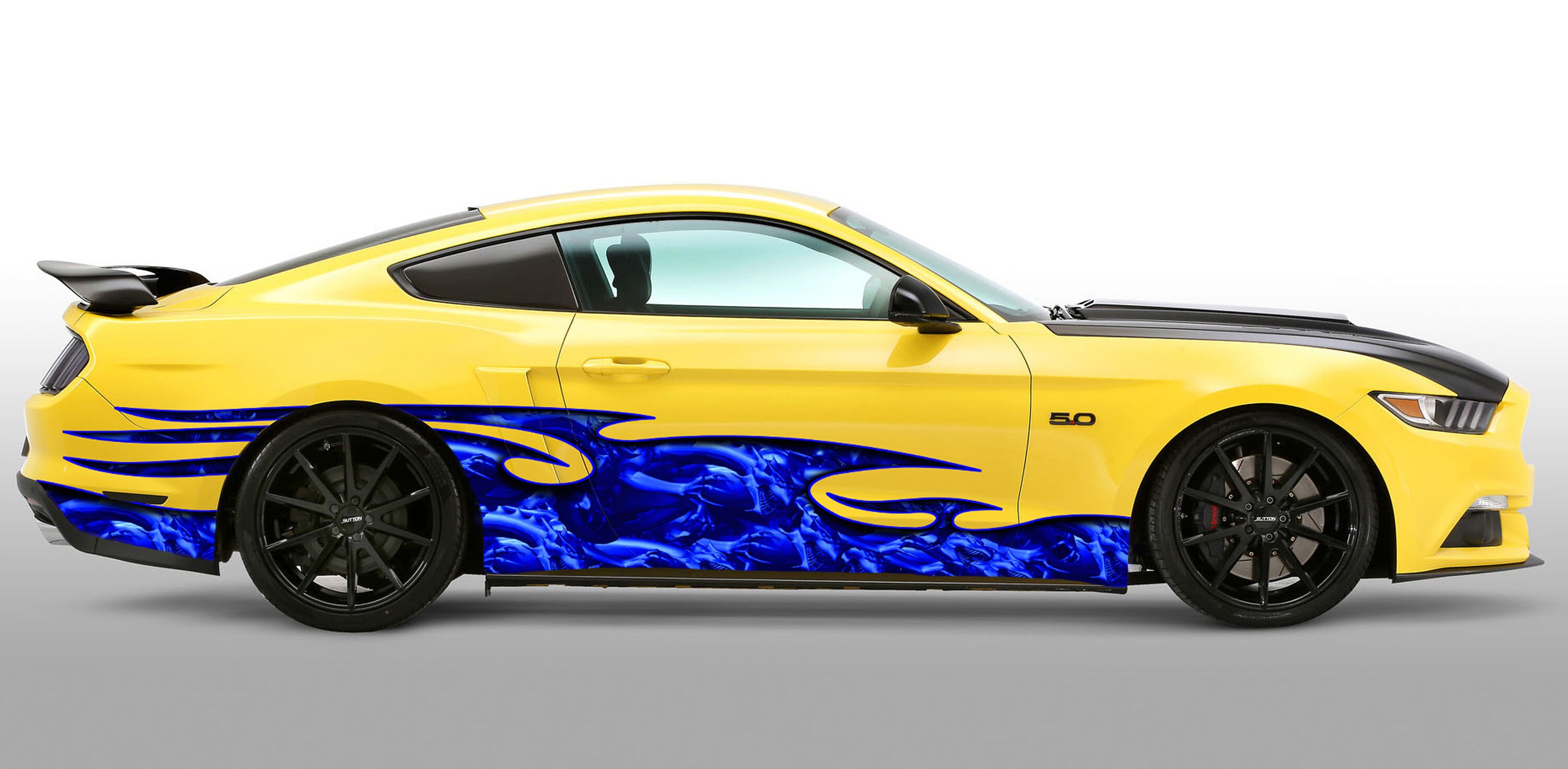 Full Color Car Side Decals, Truck Side Graphics, Dragons Car Wrap ...