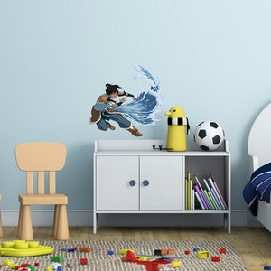 Aqua Power Anime Decal, Aqua Power Anime Sticker, Aqua Power Anime Wall ...