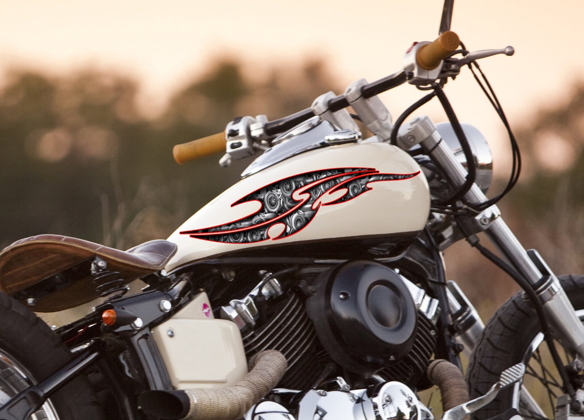 Tribal Tattoo Decal for Motorcycle Turbines Racing Bike Wrap - Etsy