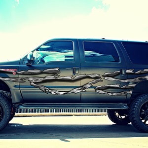 Ripped Metal Truck Wrap, Ripped Metal Truck Graphics, Ripped Metal ...