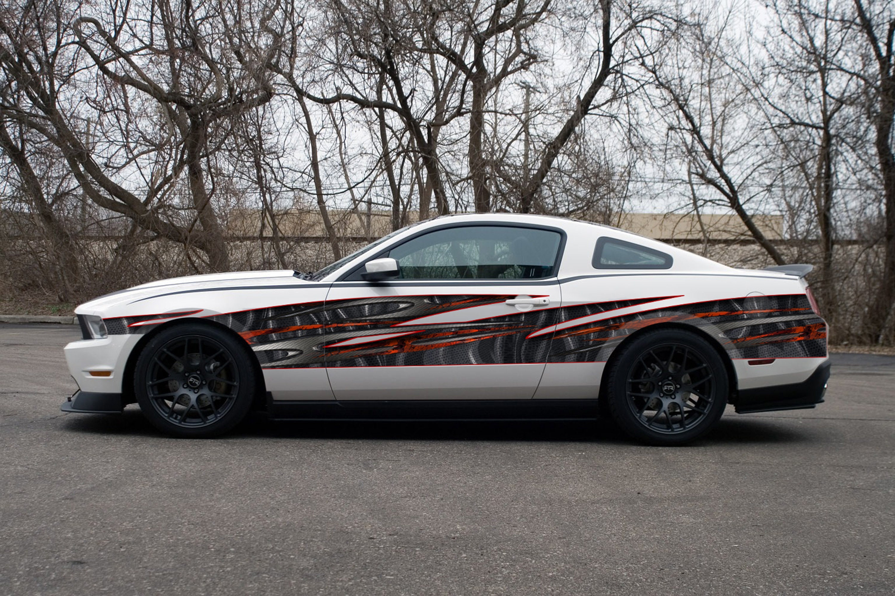 Tribal Pride Car Sticker, Full Color Car Side Graphics, 3D Tribal Car ...
