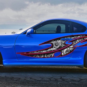 Tribal Performance Street Racing Graphic Street Legal Decal for Car Car ...
