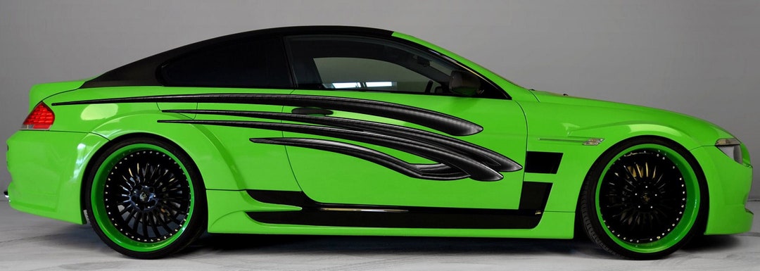 3D Tribal Car Wrap, Tribal Car Wrap, Tribal Car Graphics, 3D Tribal ...