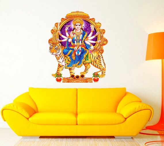 Lakshmi Decal Lakshmi Sticker Lakshmi Wall Decor | Etsy