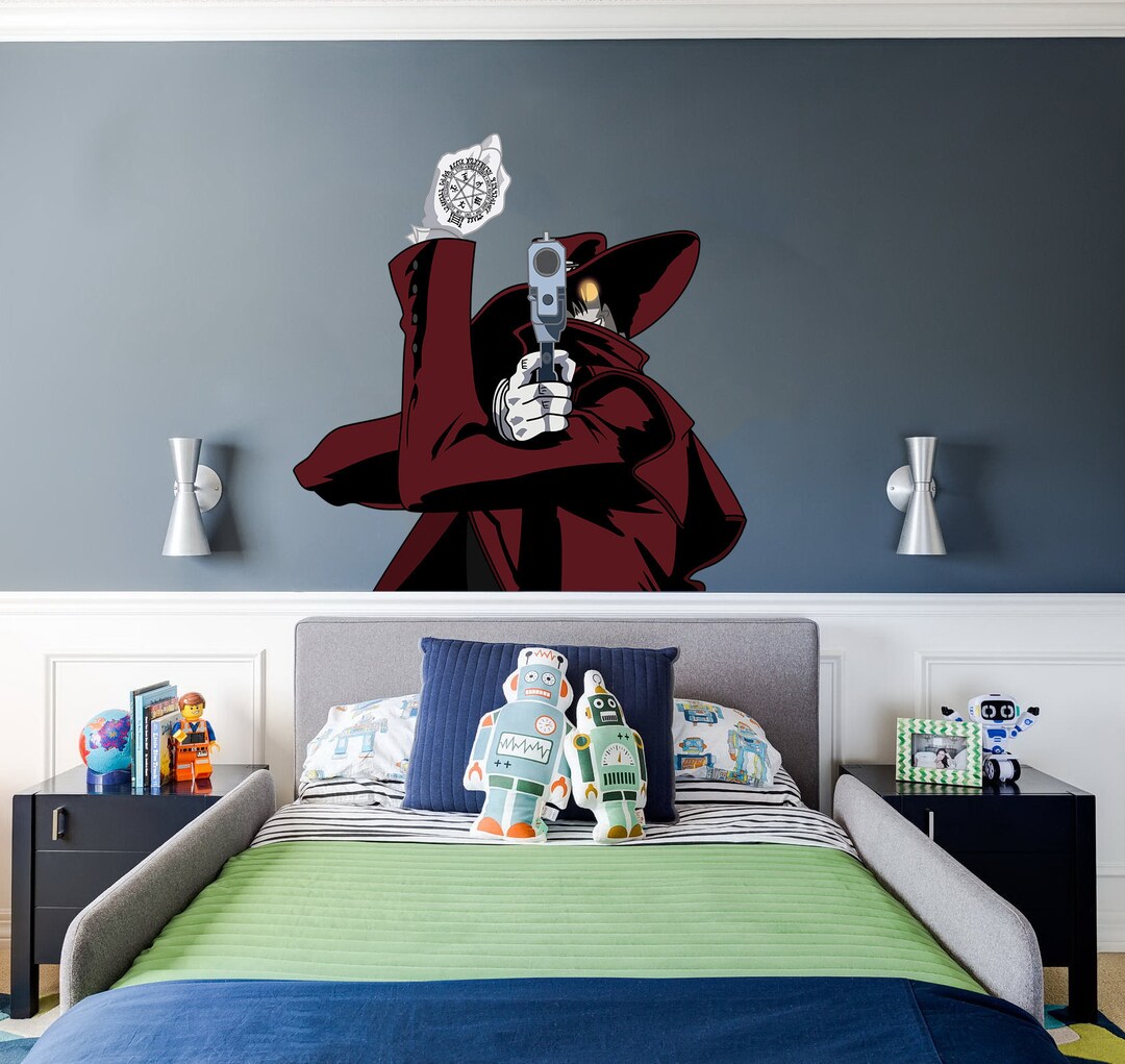 Gangster Anime Decal, Gangster Anime Sticker, Gangster Anime Wall Decor ...