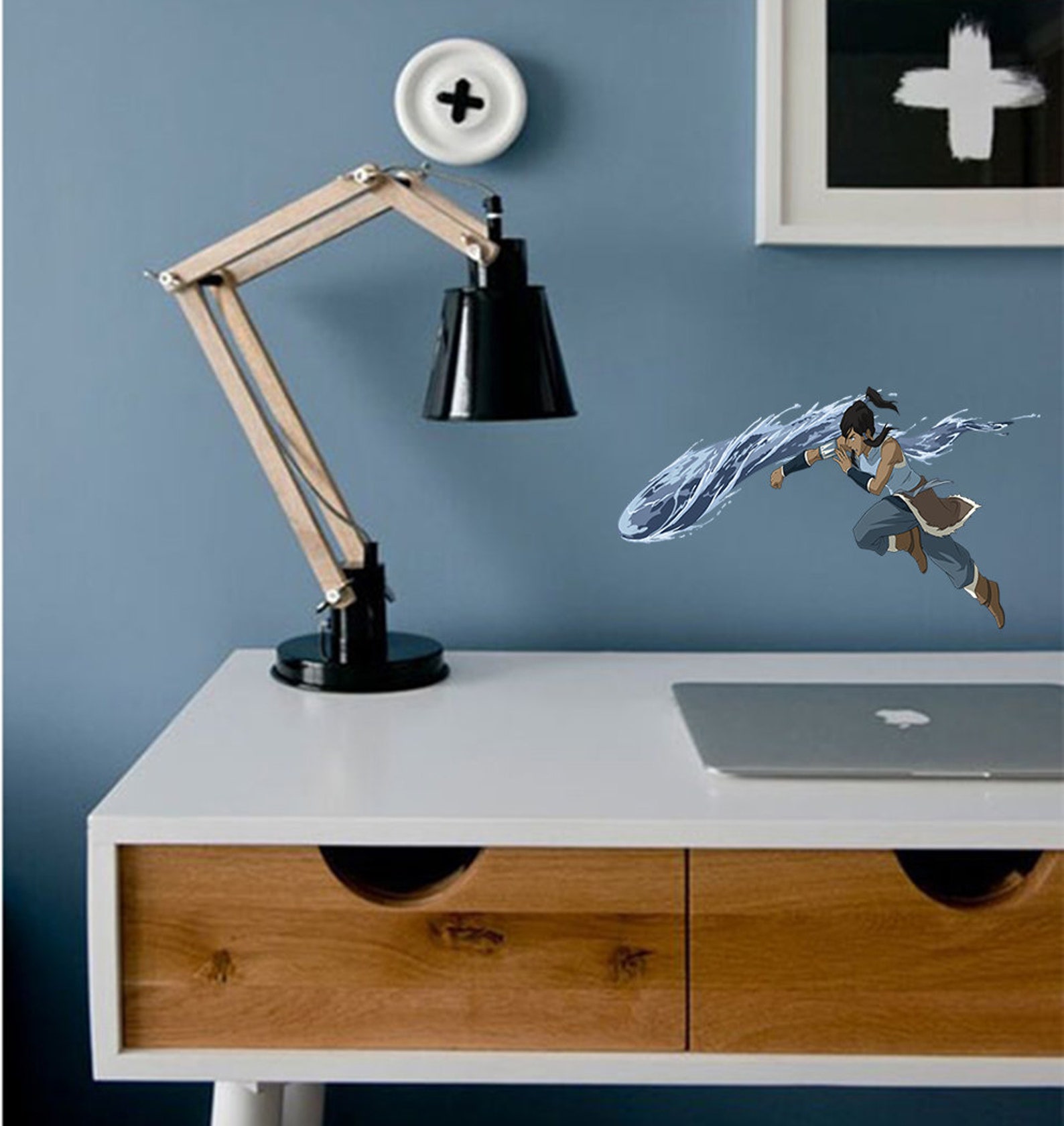 Anime Samurai Sticker Anime Samurai Decal Anime Samurai Wall - Etsy