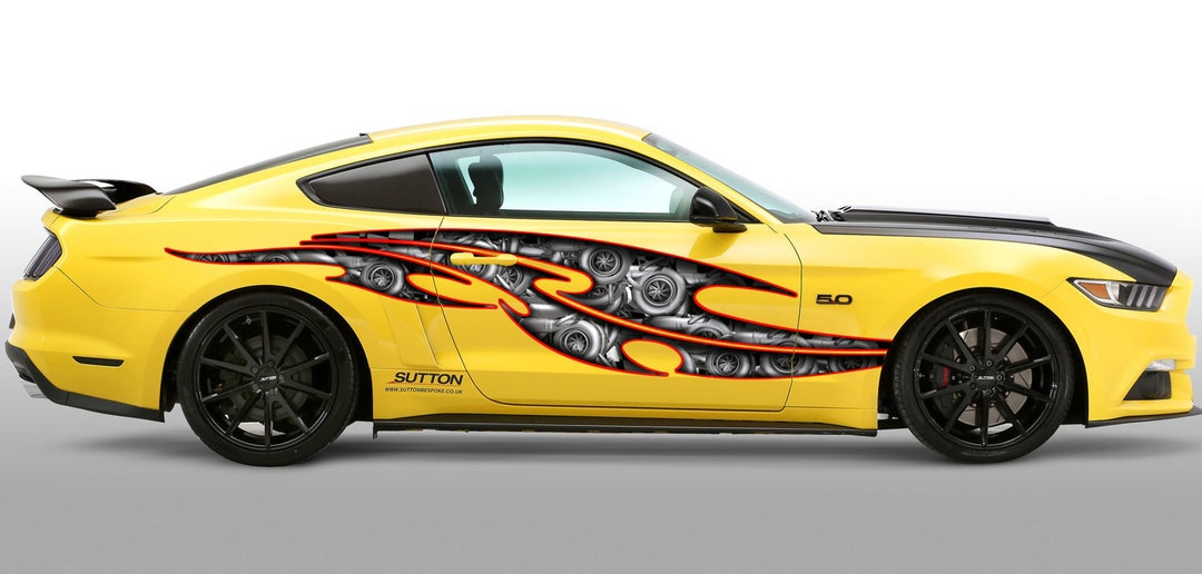 Tribal Performance Street Racing Graphic Street Legal Decal for Car Car ...