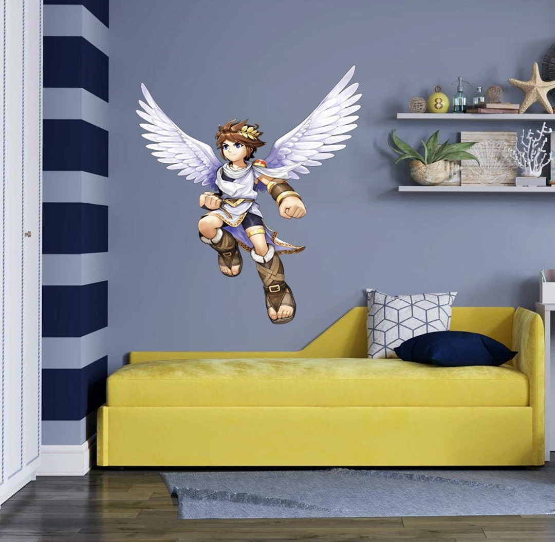 Anime Archangel Decal, Anime Archangel Sticker, Anime Archangel Nursery ...