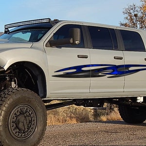 Tribal Car Vinyl Decal, Tribal Car Side Graphics, Tribal Street Racing ...