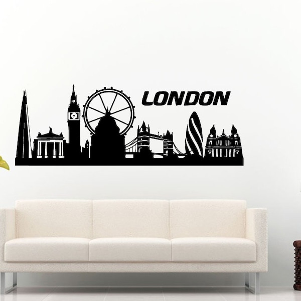 Skyline Decal - Etsy
