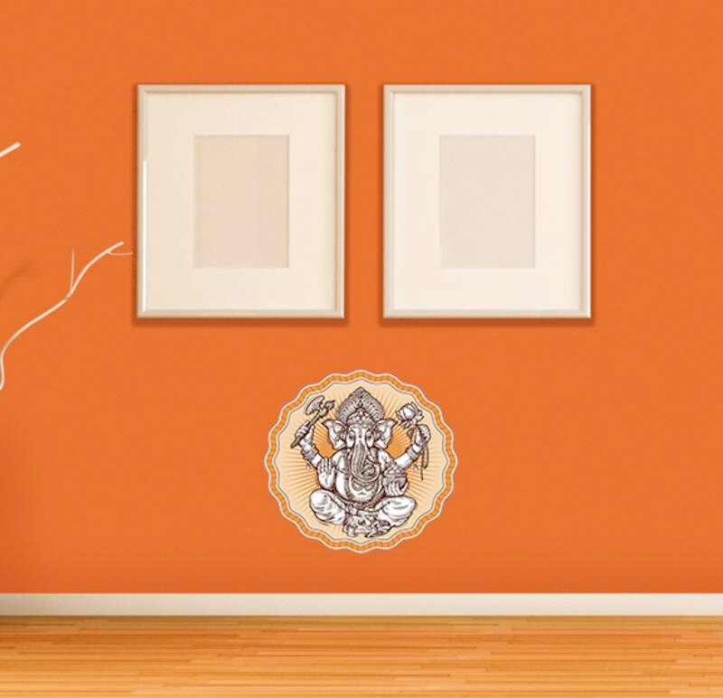 Ganesha Decal Ganesha Sticker Ganesha Wall Decal - Etsy