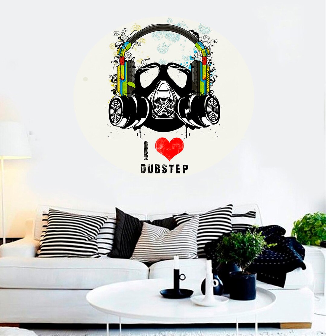 Dubstep Decal, Dubstep Sticker, Dubstep Wall Decor, Dubstep - Etsy