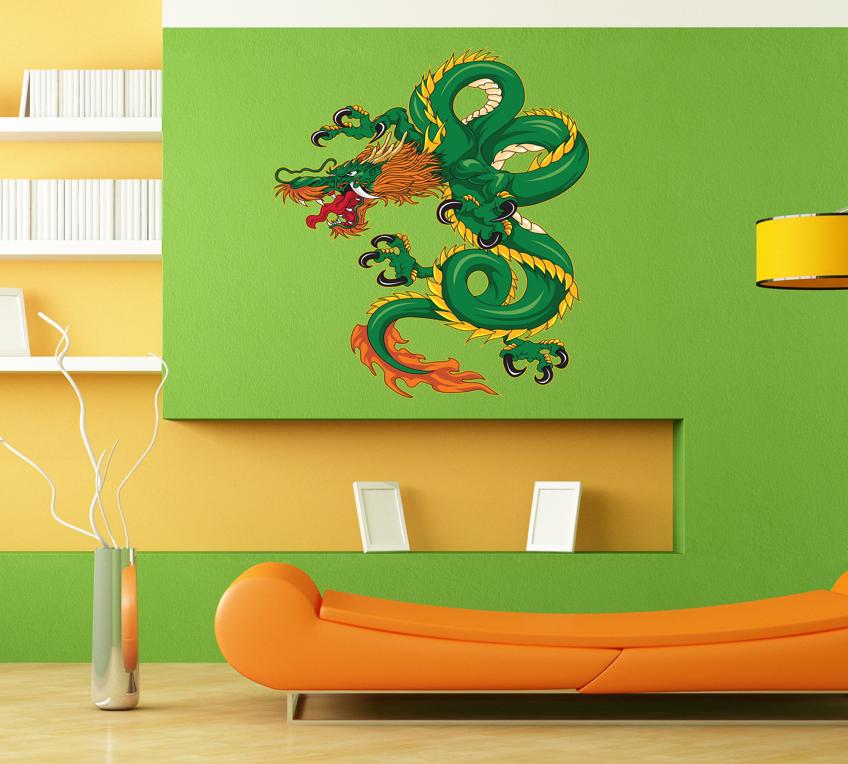 Chinese Dragon Sticker Chinese Dragon Decal Chinese Dragon | Etsy