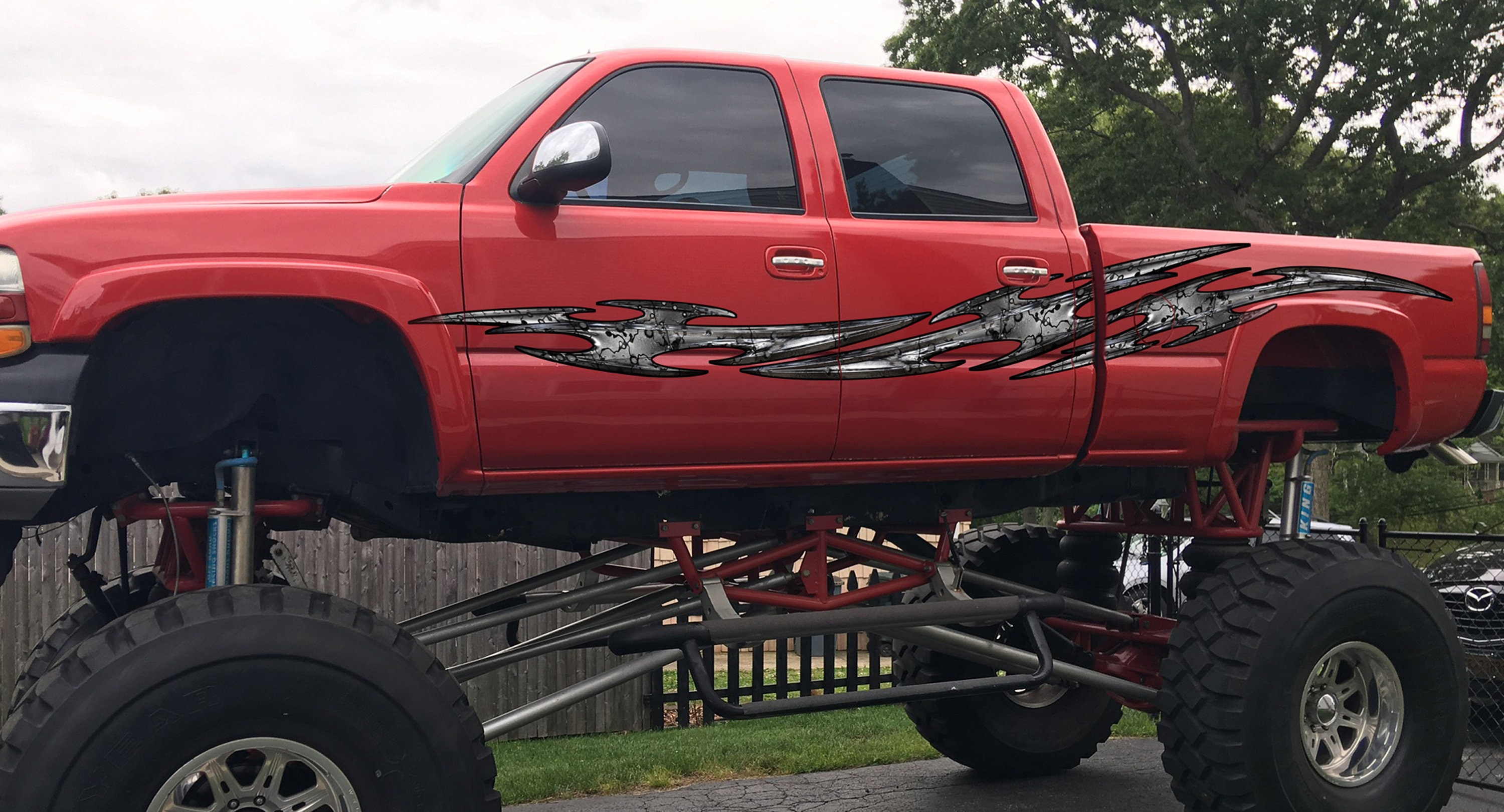 Tribal Car Side Auto Vinyl Decal Tribal Street Racing - Etsy