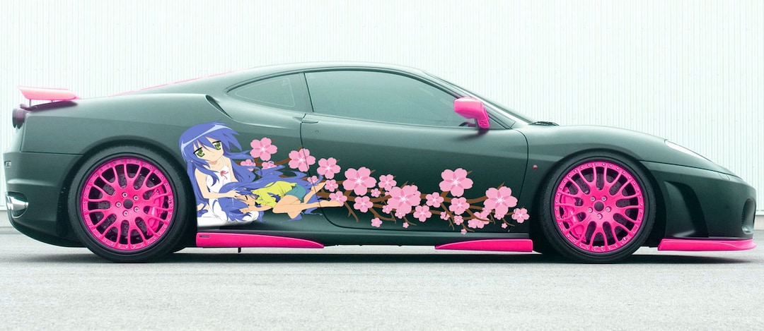 Japanese Anime Vehicle Livery, ANIME, Manga, Car Livery Graphics, Large ...