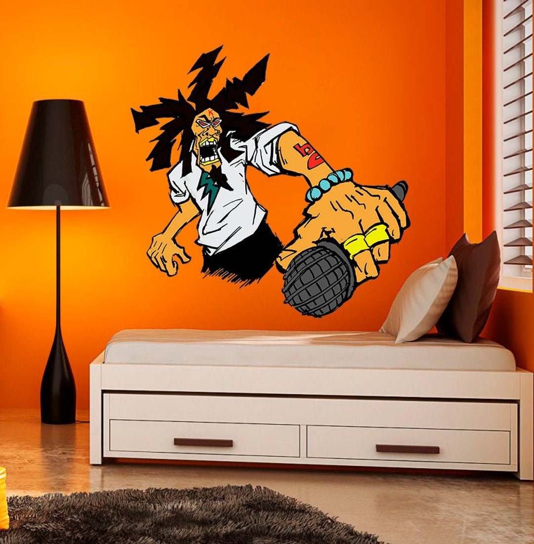 Rap Decal, Rap Sticker, Rap Decor, Music Studio Decor, Rap Wall Art - Etsy