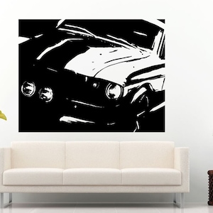 Classic Old School Antique American Muscle Sports Racing Fast Car ...