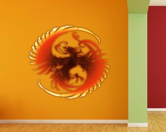 Phoenix Wall Decor - Etsy