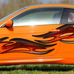 3D Tribal Racing Stripes Vinyl Sticker, 3D Tribal Car Graphics, Tribal ...