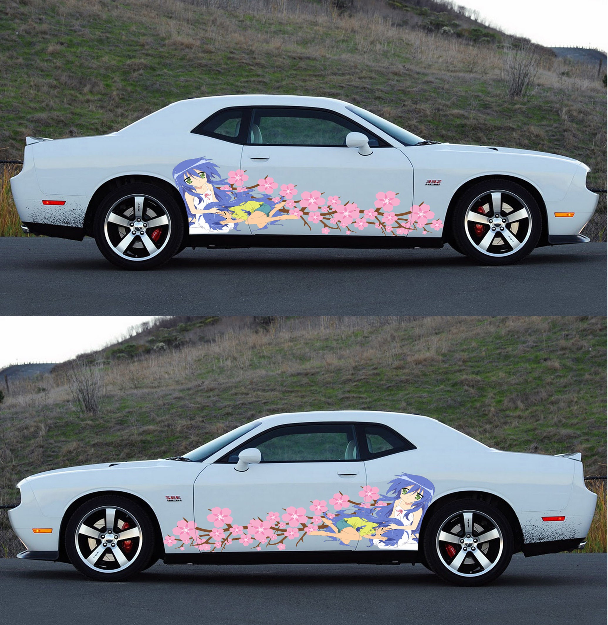 Japanese Anime Vehicle Livery, ANIME, Manga, Car Livery Graphics, Large ...