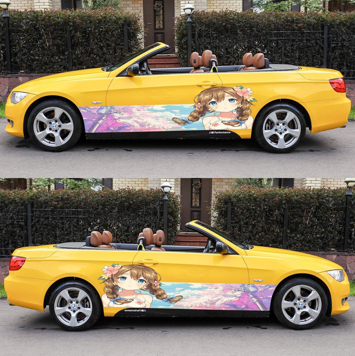 ANIME, Manga, Anime Car Stickers, Japanese Car Decals, Anime Girl ...