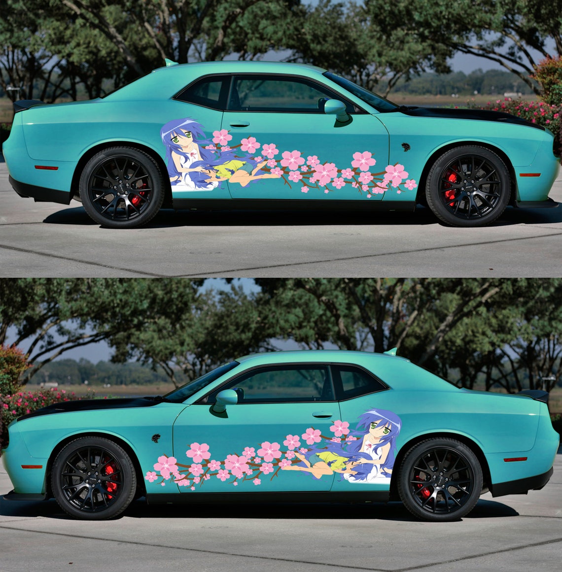 Japanese Anime Vehicle Livery, ANIME, Manga, Car Livery Graphics, Large ...