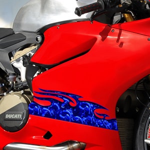 Dragons Decal for Motorcycle, Dragons Racing Bike Wrap Decal, Dragons ...