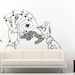 Hand Poker Game Chips Gambling Card Game Casino Wall Decal Vinyl ...