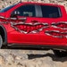 Skulls Truck Ripped Metal Graphics, Skulls Truck Wrap, Skull Truck Side ...