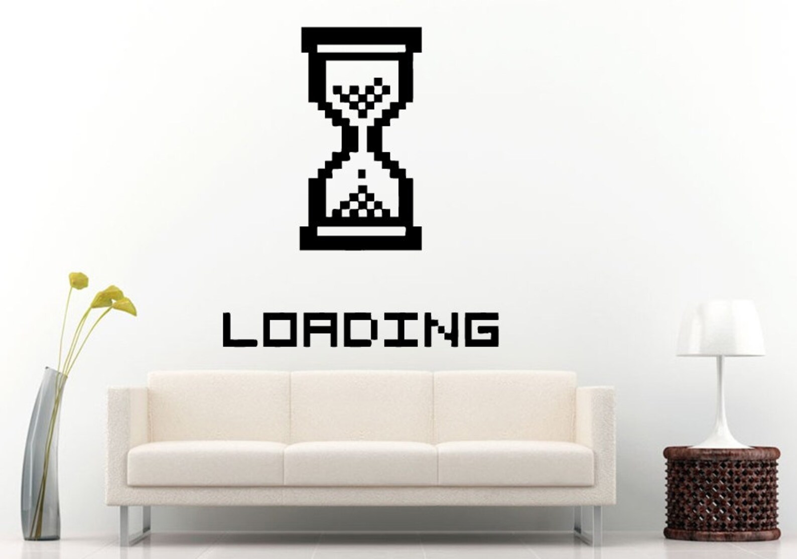 Sand Clock Old Ancient Clock Loading Square Like Sign Computer | Etsy