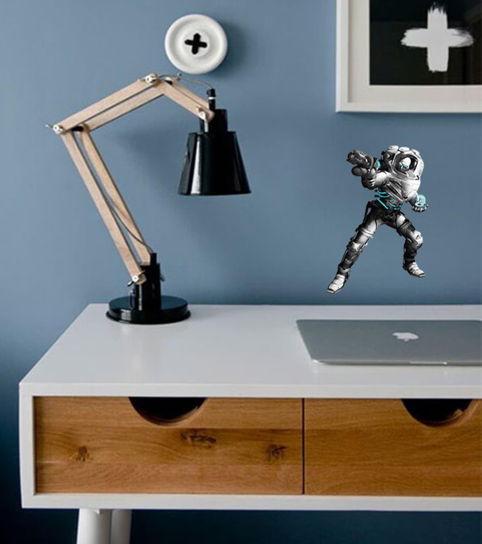 Space Monster Decal Space Monster Sticker Spaceman Decal - Etsy