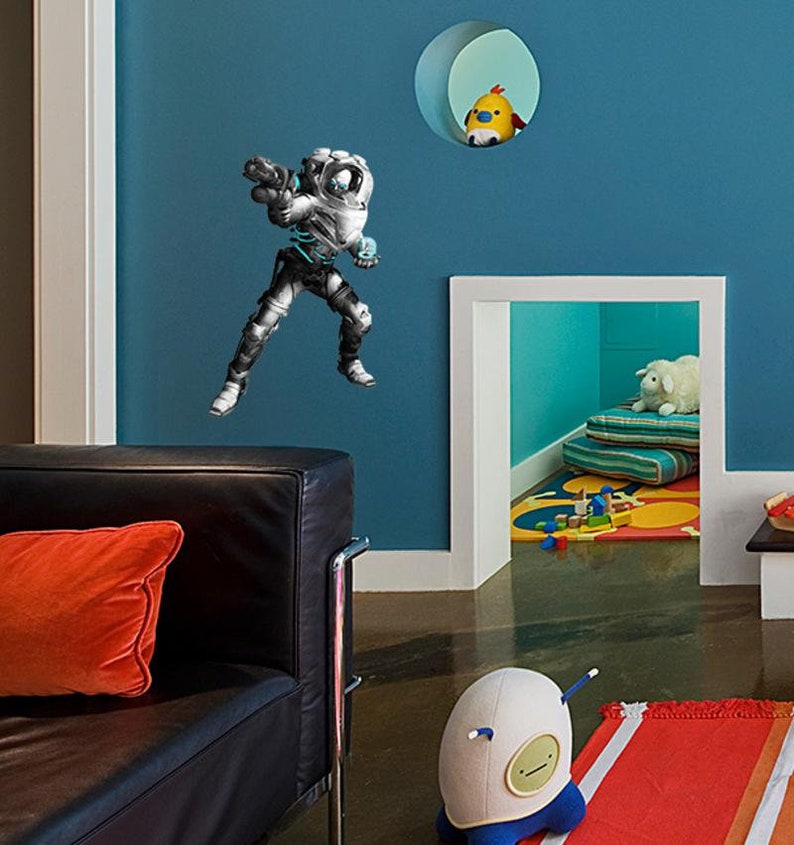 Space Monster Decal Space Monster Sticker Spaceman Decal - Etsy