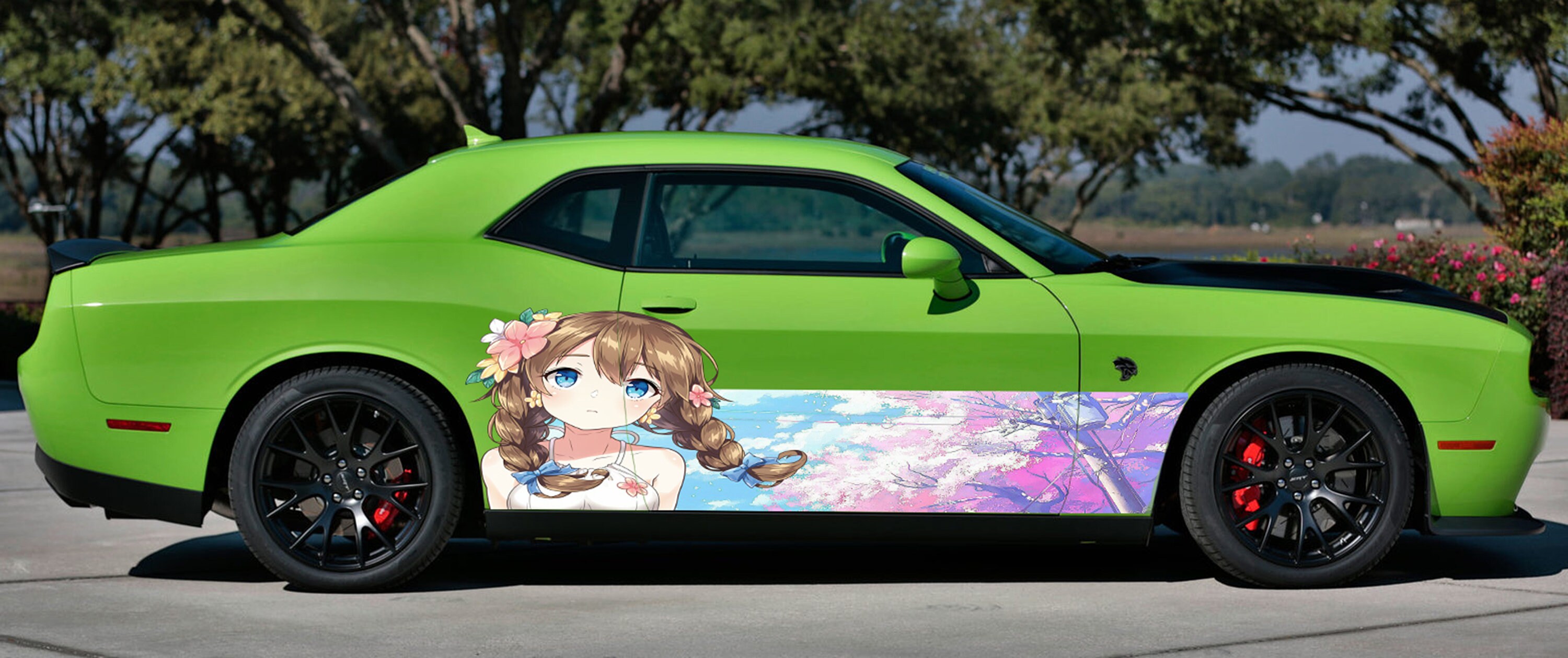 ANIME Manga Anime Car Stickers Japanese Car Decals Anime | Etsy