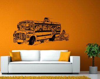 School Bus Window Decal - Etsy