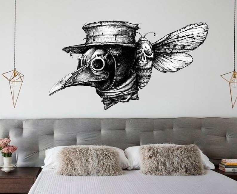 Steampunk Mask Decal Steampunk Mask Sticker Steampunk Mask - Etsy