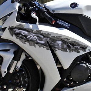 Dragons Sport Bike Vinyl Wrap, Dragons Bike Graphics Sticker, 3D ...