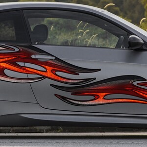 3D Tribal Racing Stripes Vinyl Sticker, 3D Tribal Car Graphics, Tribal ...