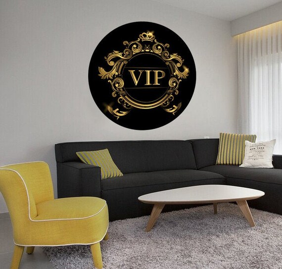 VIP Sticker Elite Society Decal Dear Guests Wall Art Status - Etsy