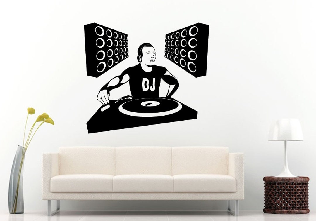 Night Club Music Festival Dj Booth Stage Turn Tables Dace Party Big ...