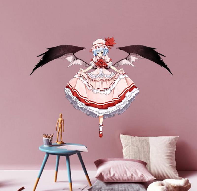 Anime Wall Art Anime Sticker Anime Decal | Etsy